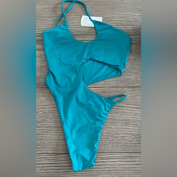 Riot Swim | Swim | Riot Swim Blaise One Piece Swimsuit In Cyan 5 | Poshmark